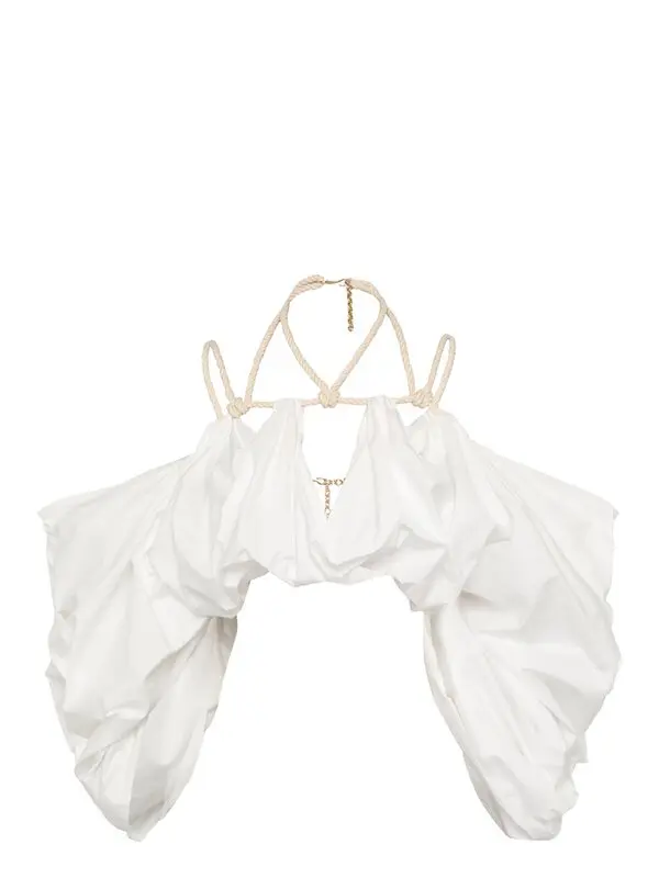 Zimmermann Rebellion Mariners Blouse - Ivory