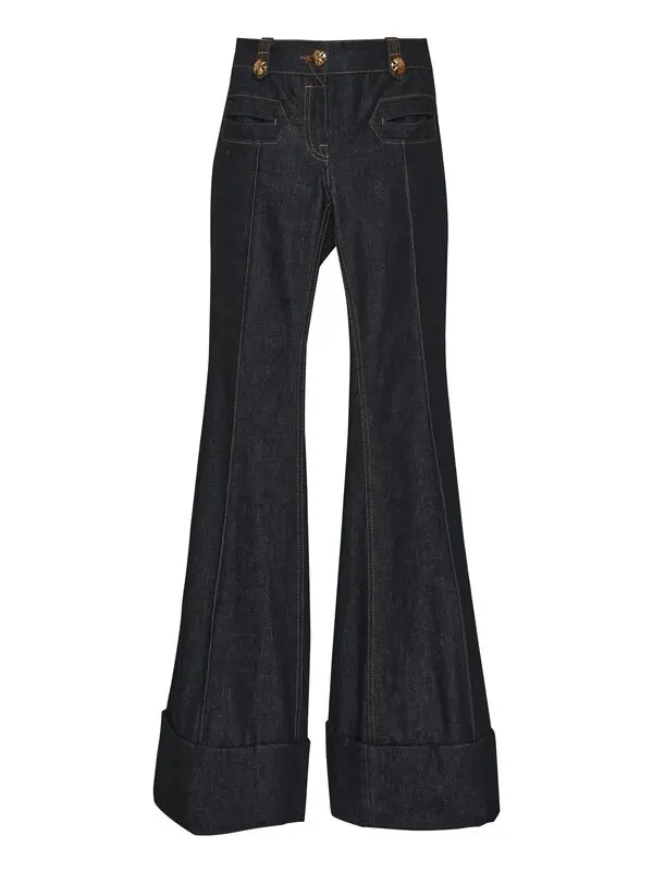Zimmermann Rebellion Flare Jeans - Dark Wash