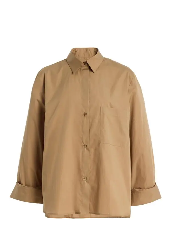 TWP Next Morning Cotton Shirt - Khaki