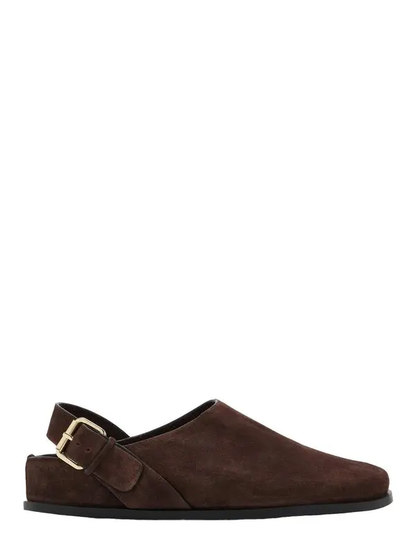 A.emery Louis Suede Clogs - Brown