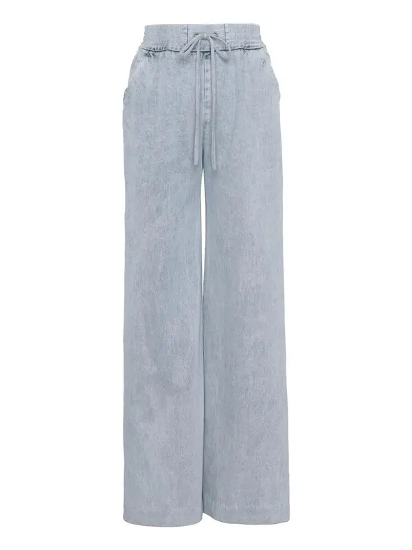 Zimmermann Rebellion Denim Snap Pant - Light Wash