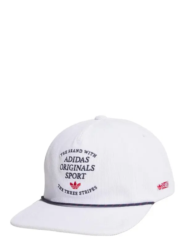 Adidas Originals Unfair Way Strapback Cap - White / Night Indigo / Scarlet