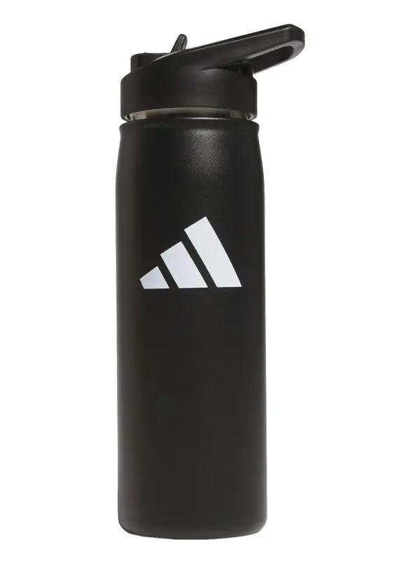Adidas M Steel Straw 600 Metal Bottle - Black / White