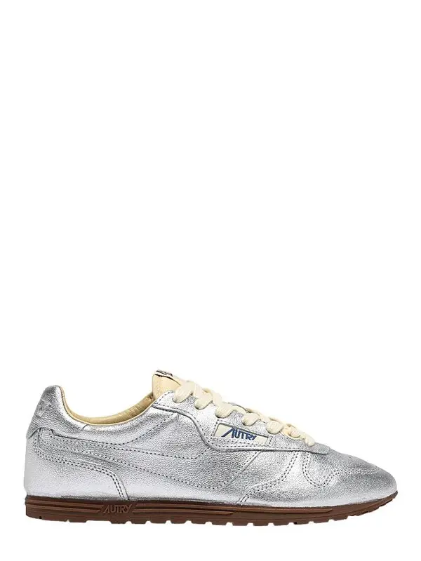 AUTRY Windspin Sneakers - Silver/ivory