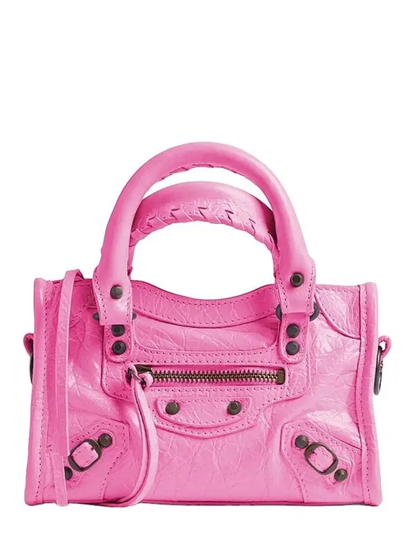 Balenciaga Le City Bag Nano - Glossy Pink