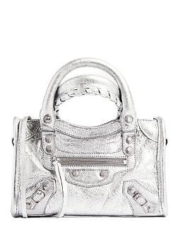 Balenciaga Le City Bag Nano - Silver