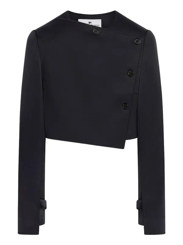 COURREGES Jacket - Black