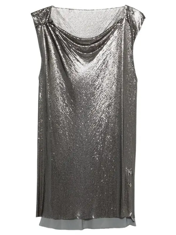 Versace Chainmail Dress - Grey