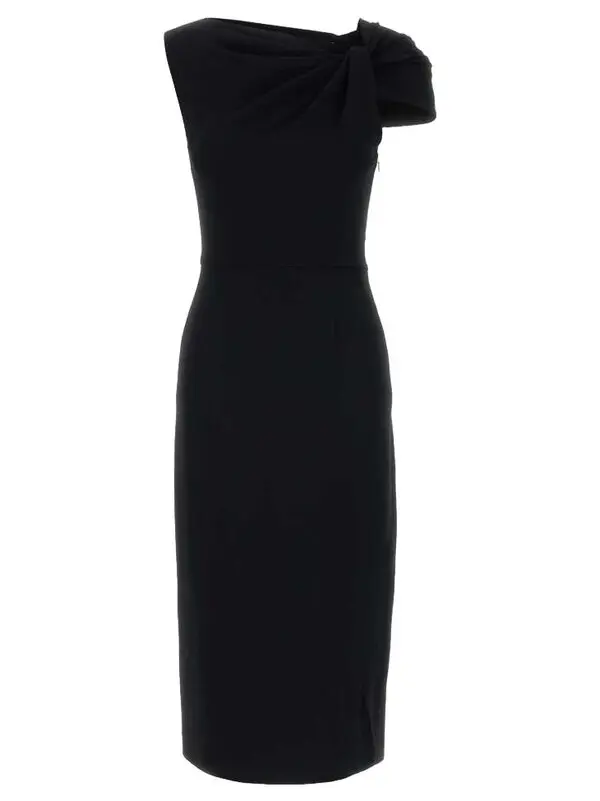 Givenchy Stretch Cady Dress - Black