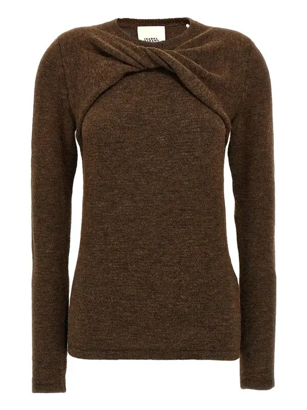 Isabel Marant Kern Sweater - Brown