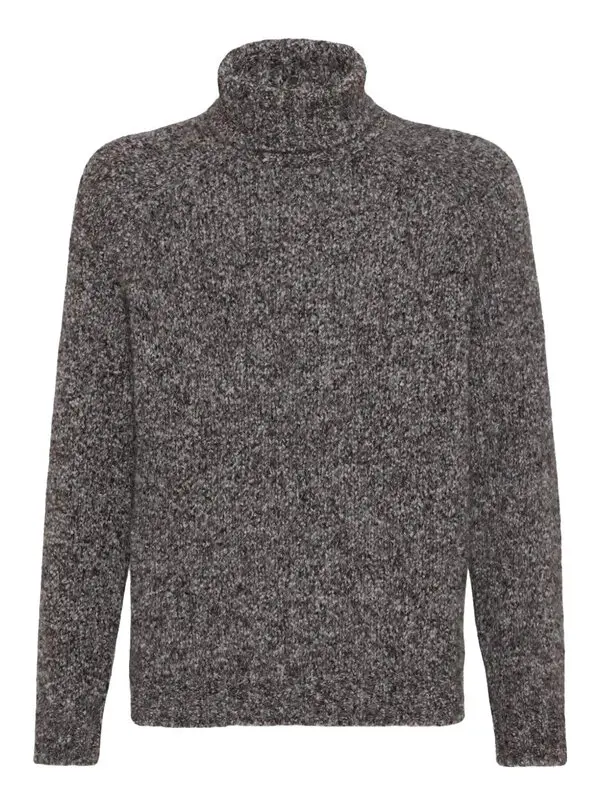 Brunello Cucinelli Turtleneck Sweater - Grey