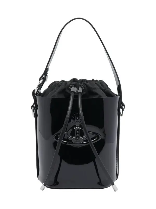 VIVIENNE WESTWOOD Daisy Bucket Bag - Black