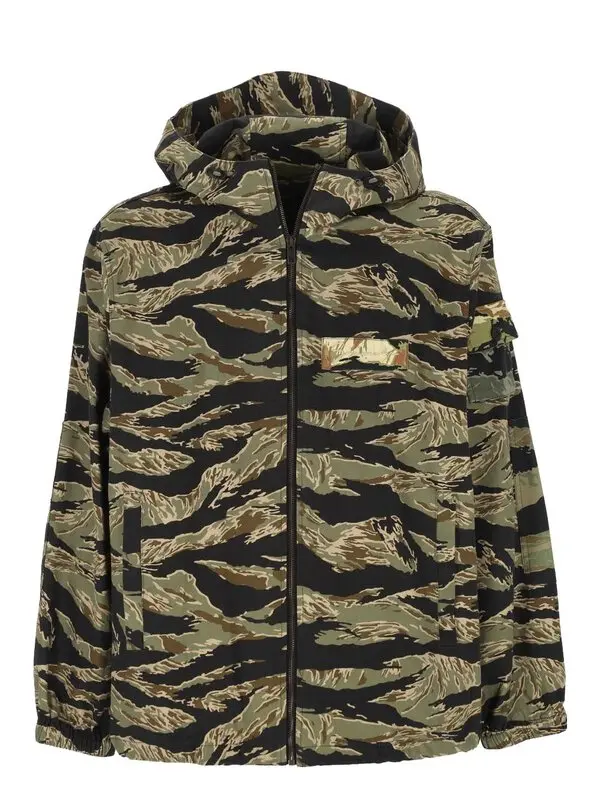 Givenchy Hooded Jacket - Multicolour