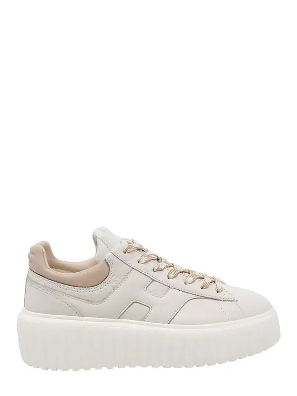 Hogan H-stripes Sneakers - Beige