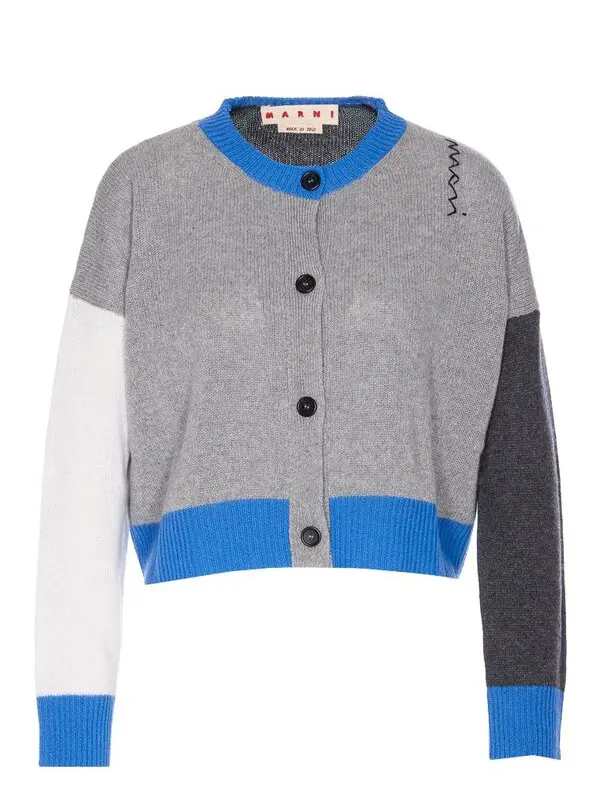Marni Cashmere Cardigan - Grey