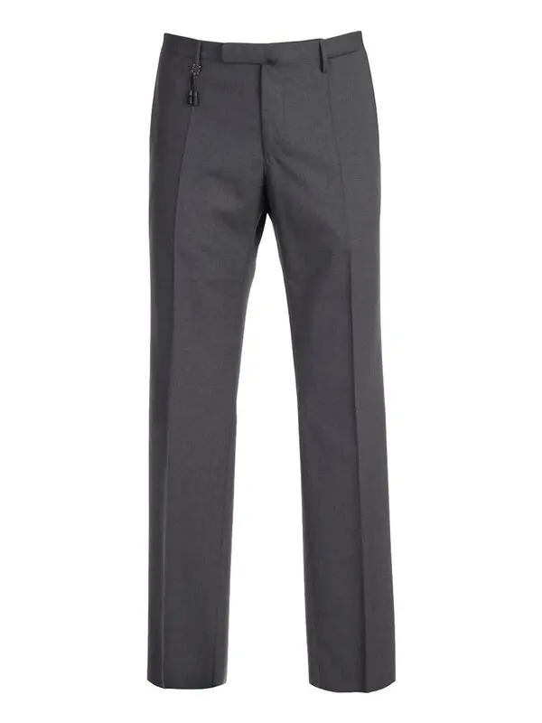 Incotex Flat Front Pant - Grey