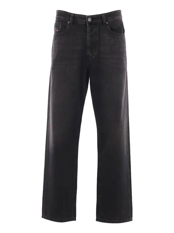 Diesel Cotton Denim Jeans - Black