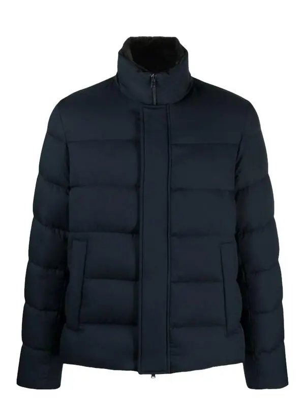 Herno Down Padded Coat - Blue