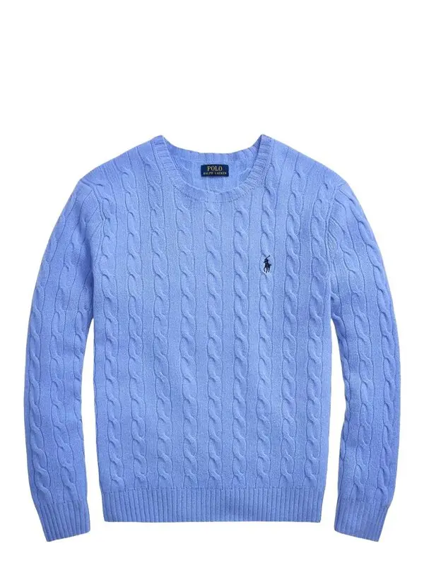 Polo Ralph Lauren Cable Knit Sweater - Clear Blue