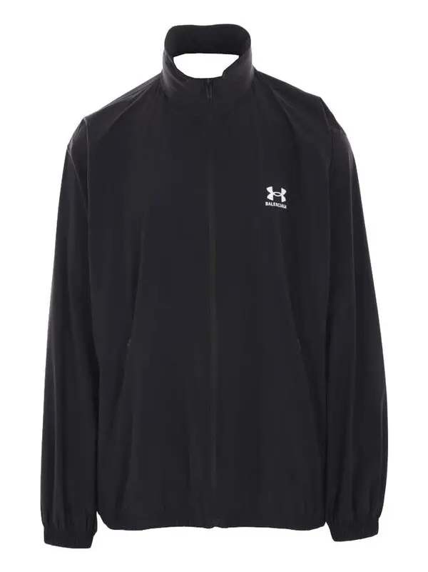 Balenciaga Oversized Windbreaker - Black