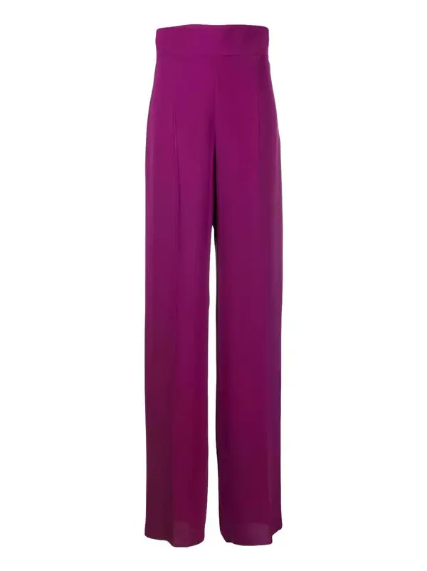 Max Mara Livorno Wide-leg Trousers - Pink
