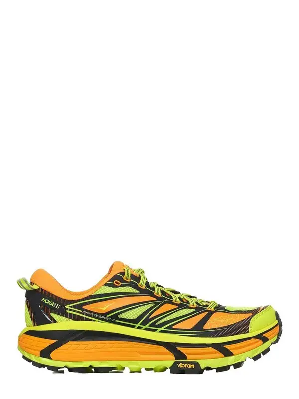 Hoka Mafate Speed 2 Vibram-sole Sneakers - Yellow