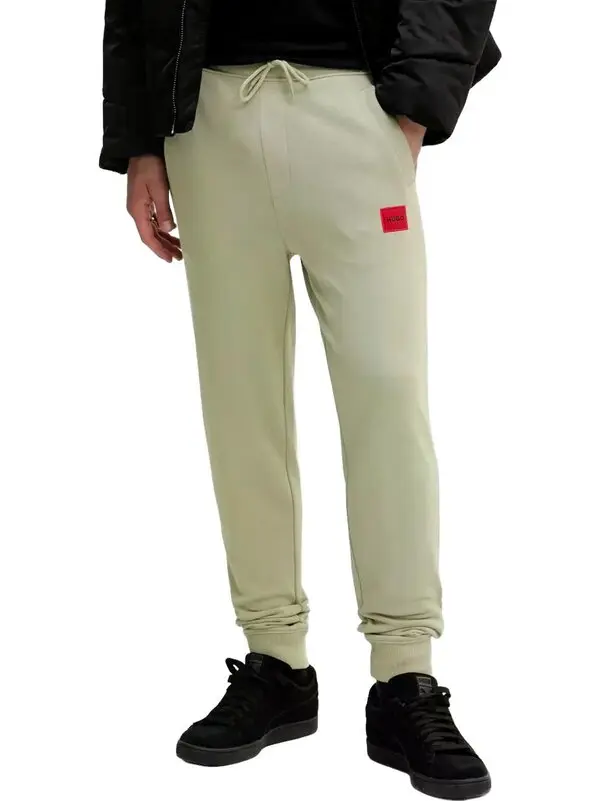 Hugo Duak Logo-patch Track Pants - Green