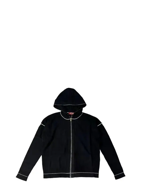 Max Mara Hooded Cardigan - Black