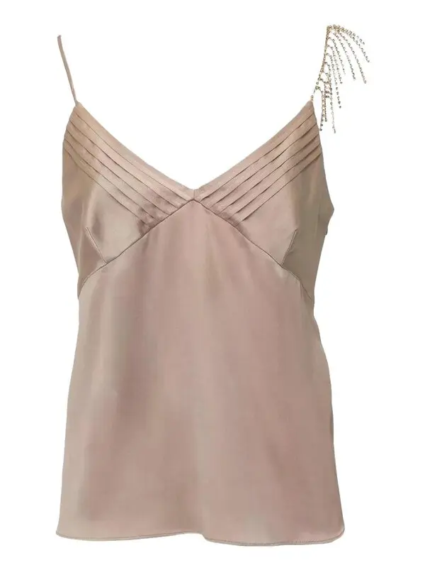 Max Mara Satin Top - Neutrals