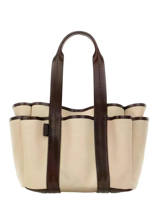 Max Mara Garden Cabas Tote Bag - Neutrals
