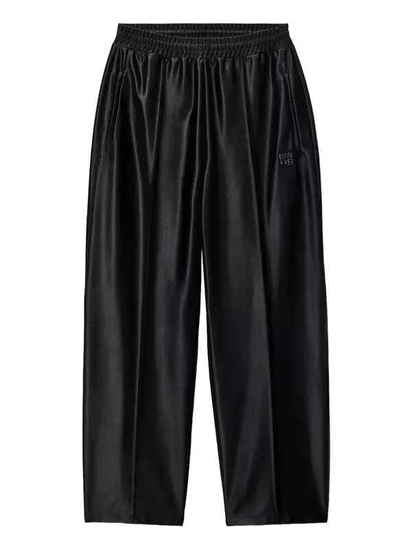Alexander Wang Satin Track Pants - Black