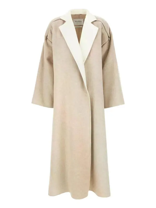 Max Mara Amour Oversize Coat - Neutrals