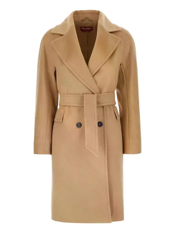 Max Mara Belted Trench Coat - Neutrals
