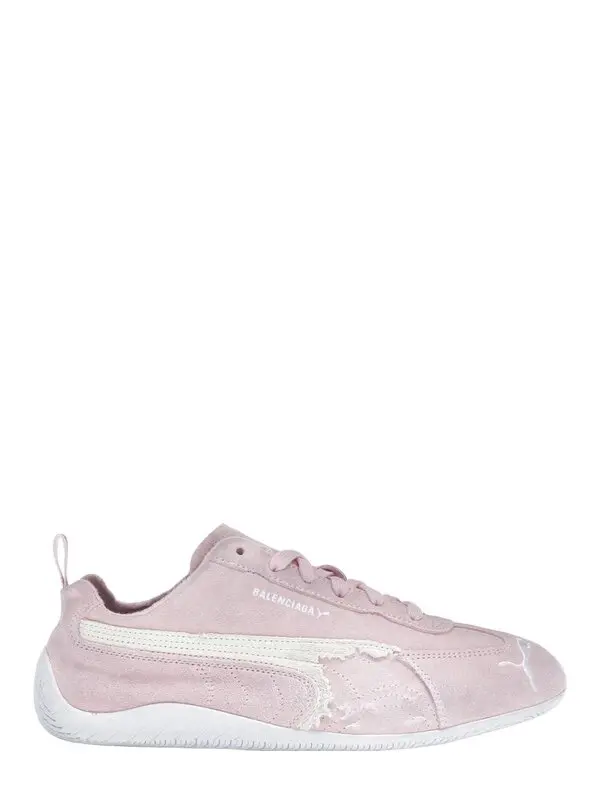 Balenciaga X Puma Speedcat Sneakers - Pink/white