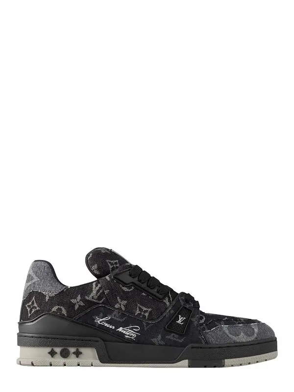 LOUIS VUITTON Trainer Sneaker - Black/denim