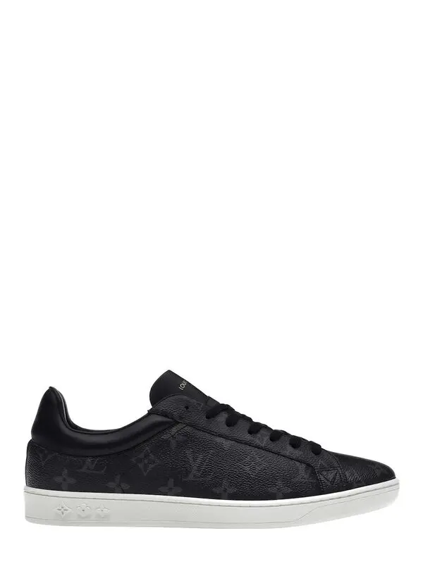 LOUIS VUITTON Luxembourg Monogram Sneakers - Black