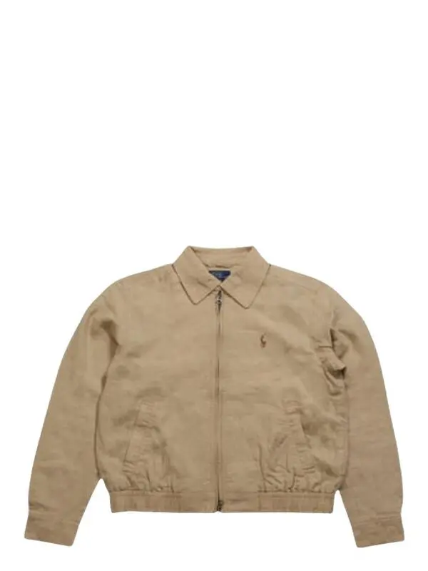 Polo Ralph Lauren Linen Windbreaker - Tan