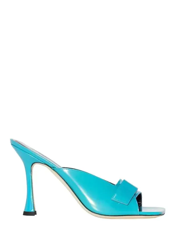 By Far Open-toe Stiletto-heel Sandals - Blue