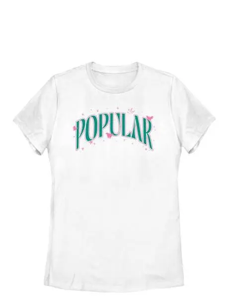 WICKED Popular Motto Graphic T-shirt - White