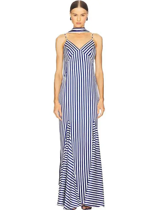 Katie May Tiki Gown - Medium Stripe