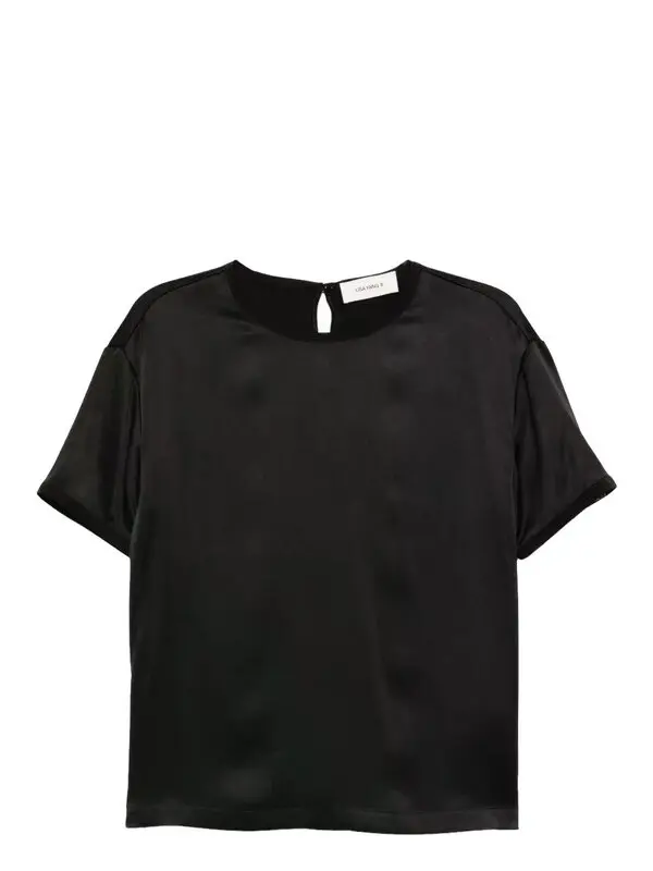 LISA YANG Short-sleeved Top - Black