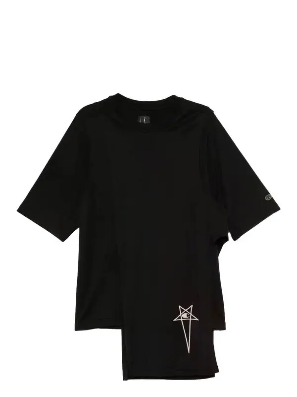 Rick Owens Cotton T-shirt - Black