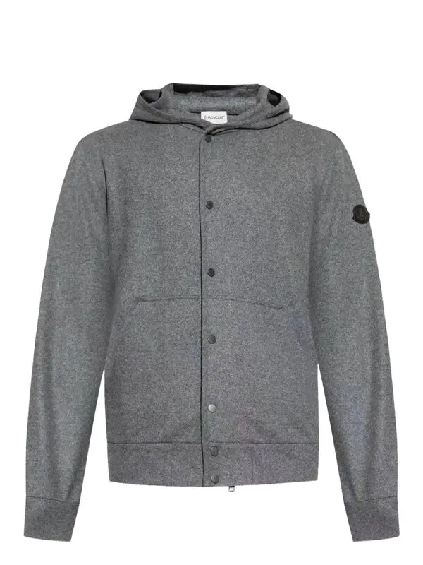 Moncler Hooded Jacket - Grey