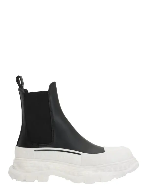 Alexander McQueen 50mm Tread Slick Chelsea Boots - Black