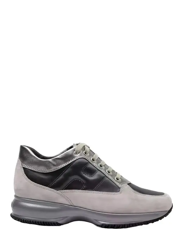 Hogan Interactive Lace-up Sneakers - Grey