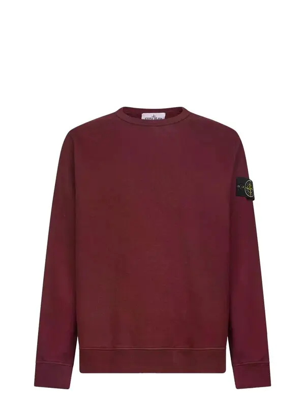 Stone Island Crewneck Sweatshirt - Red