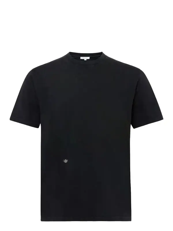 JW Anderson Logo-embroidered T-shirt - Black