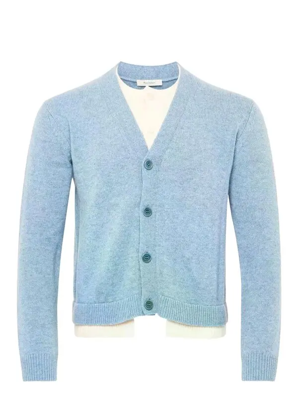 JW Anderson Layered Cardigan - Blue