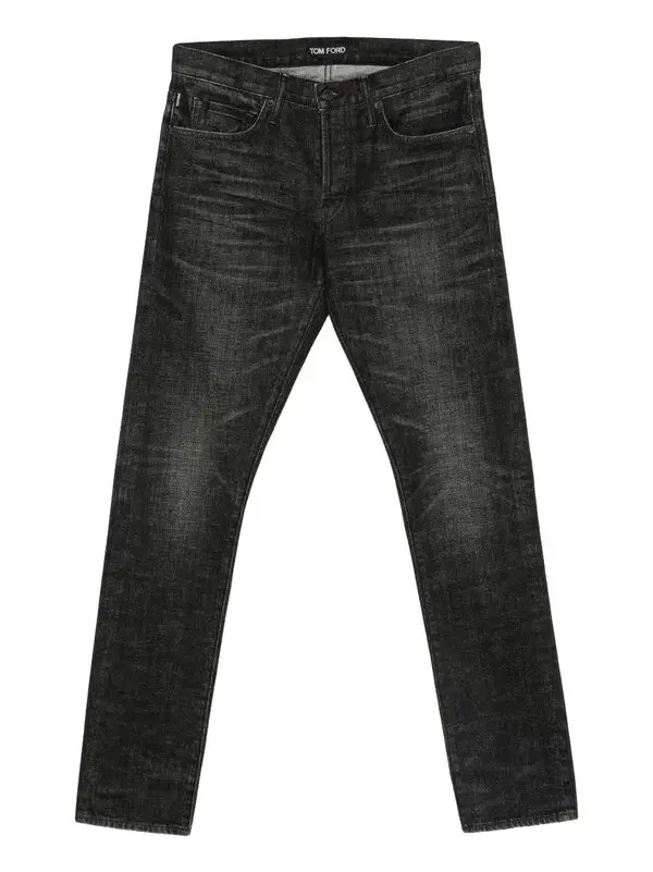 TOM FORD Faded Jeans - Black