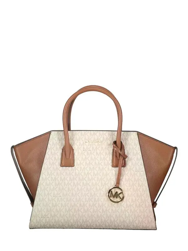 Michael Kors Avril Logo-plaque Tote - Brown